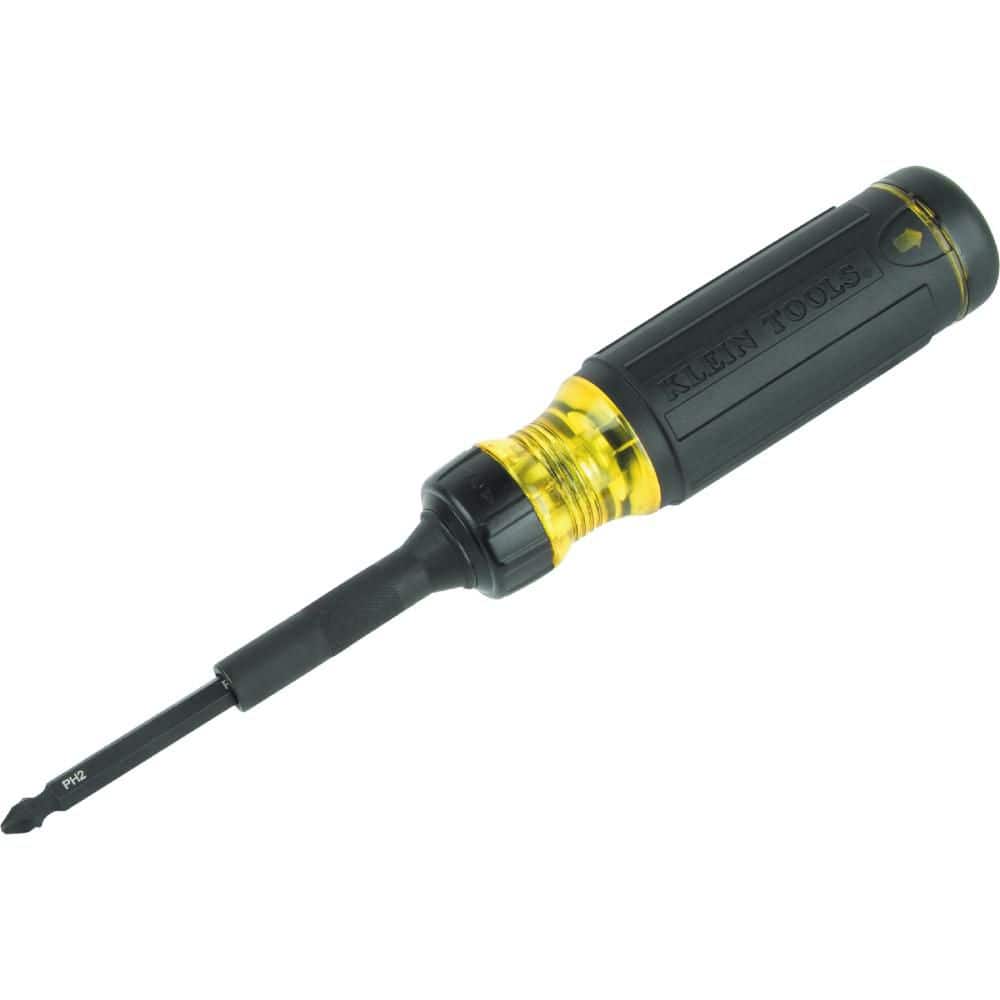 Klein Tools 15-in-1 Ratcheting Impact Multi-Bit Screwdriver 32305HD ...