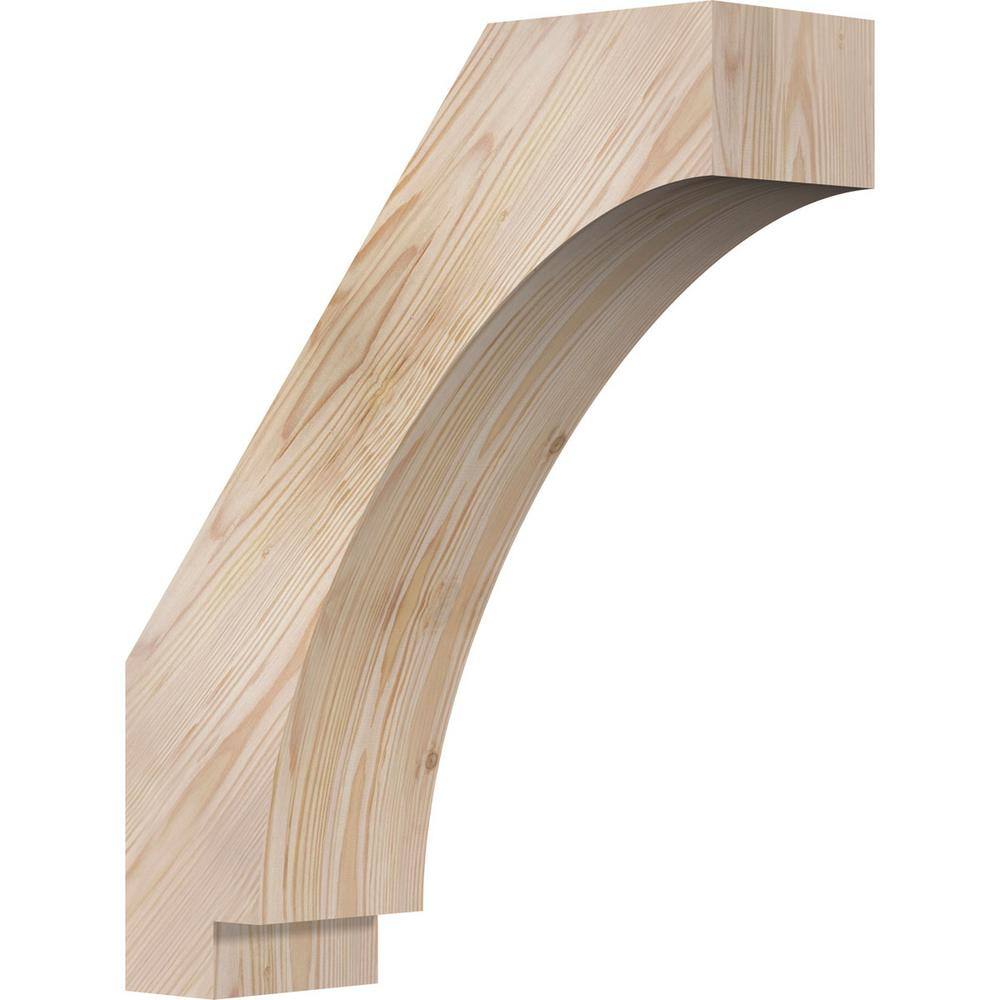 Ekena Millwork 5 1/2"W x 18"D x 22"H Imperial Smooth Knee Brace ...