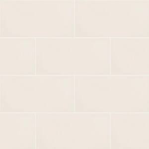 Streamline Buff Glossy 3 in x 6 in Ceramic wall Tile (11.19 sq. ft ...