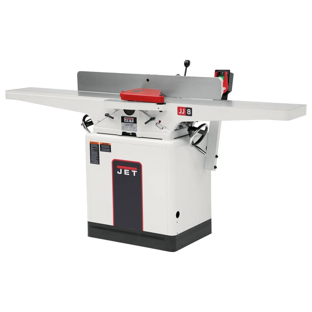 Jet JWJ-8HH 8 ft. Helical Head Jointer 2HP, 1PH, 230-Volt 718250K - The ...