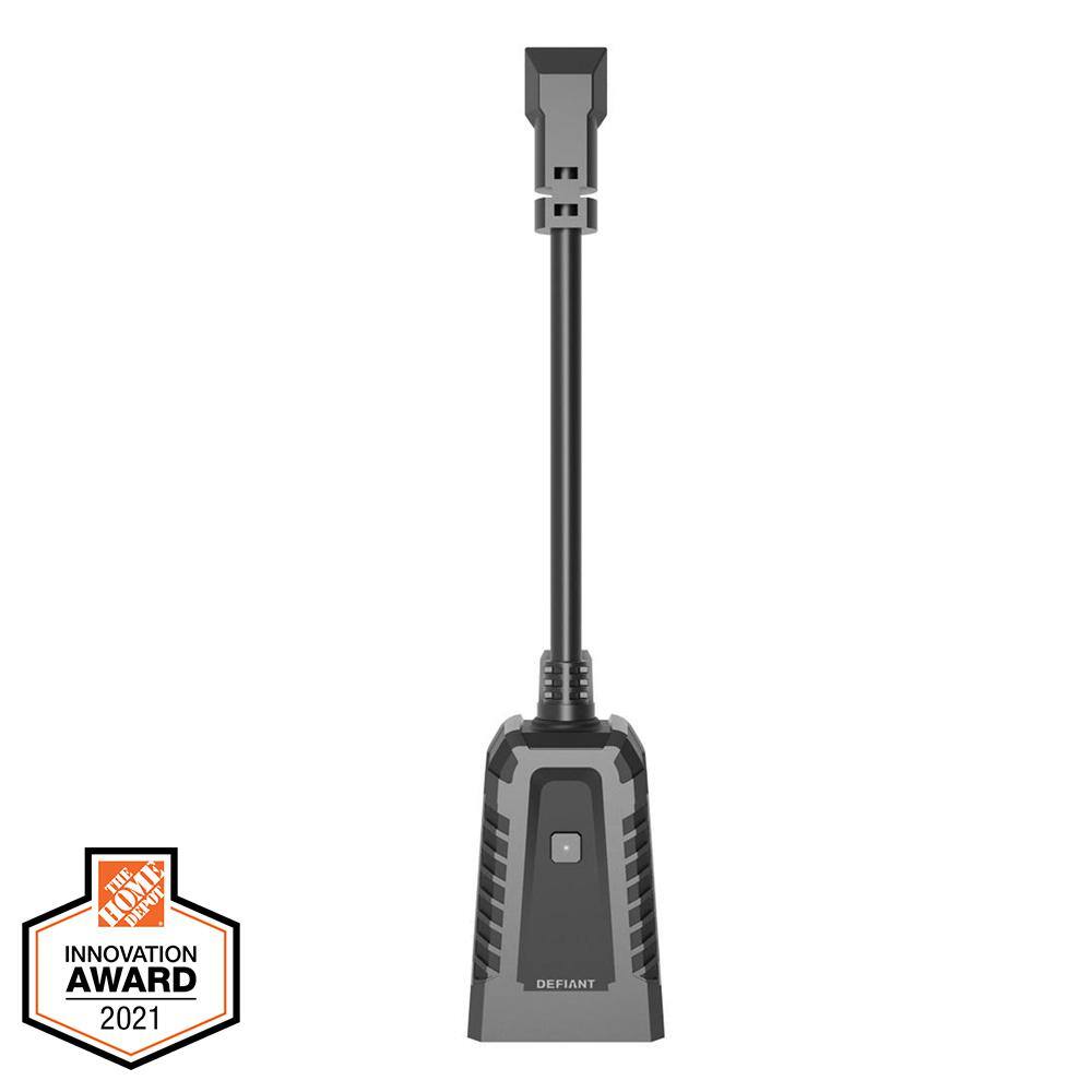 Defiant 15 Amp 120-Volt Smart Outdoor Single Outlet Wi-Fi Bluetooth ...