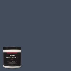 BEHR MARQUEE 1 gal. #S520-7 Night Flight One-Coat Hide Satin Enamel ...
