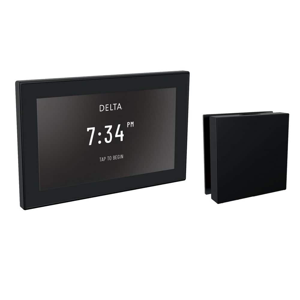 Delta Contemporary Square Programmable Steam Generator Control Kit with ...