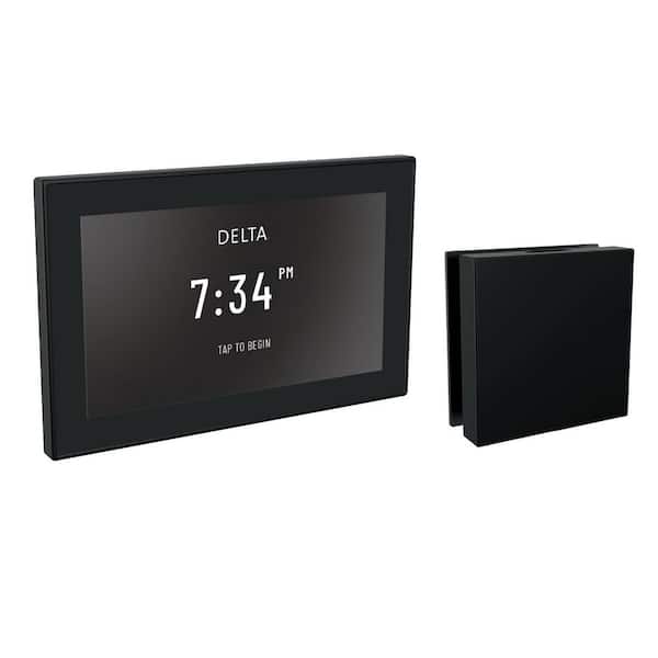 Delta Contemporary Square Programmable Steam Generator Control Kit with ...