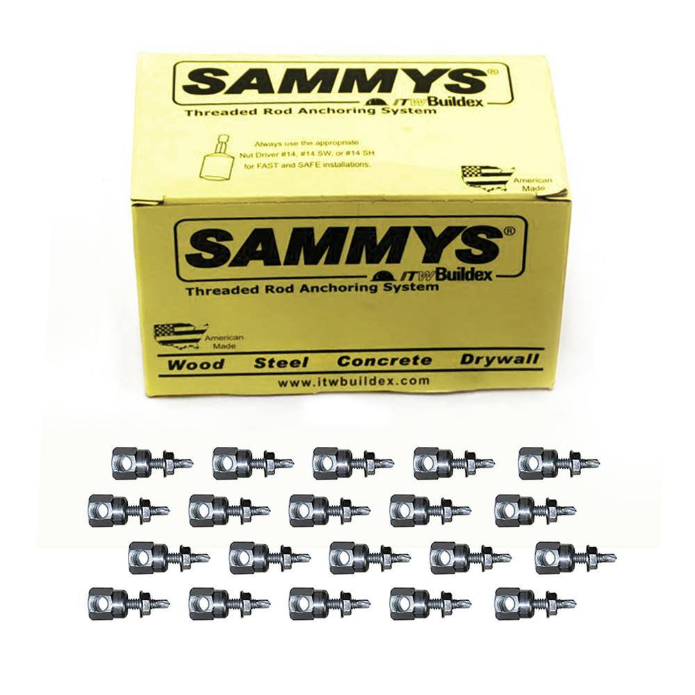 Have a question about Sammys 1/4-20 in. x 1 in. Horizontal Rod Anchor ...