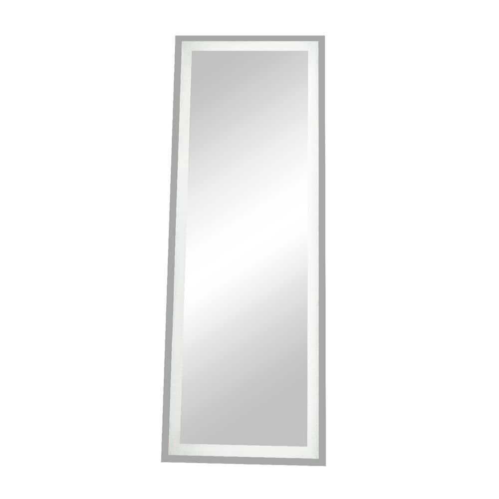 24 in. W x 65 in. H LED Rectangular Frameless Wall Bathroom Vanity ...