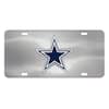 FANMATS 6 in. x 12 in. NFL Dallas Cowboys Stainless Steel Die Cast ...