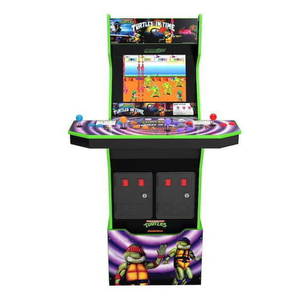Arcade1Up Teenage Mutant Ninja Turtles: Turtles in Time Home Arcade ...