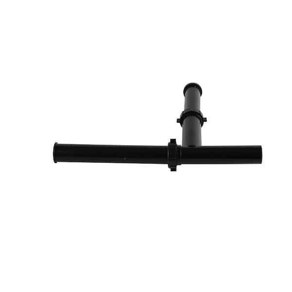 Everbilt 1-1/2 in. Black Plastic Slip-Joint Garbage Disposal Install ...