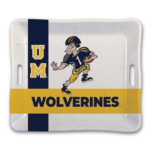 Magnolia Lane Michigan State Melamine Serving Tray 21808 - The Home Depot