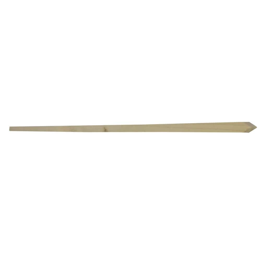 Vigoro 4 ft. Wooden Garden Stake GS48 - The Home Depot