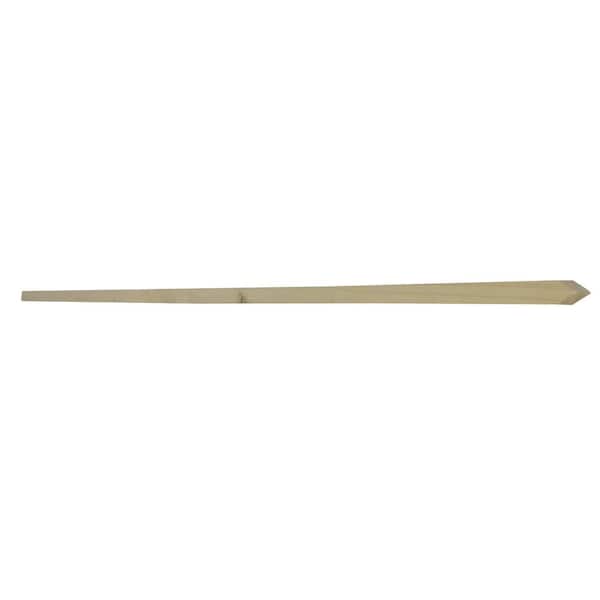 Vigoro 4 ft. Wooden Garden Stake GS48 - The Home Depot