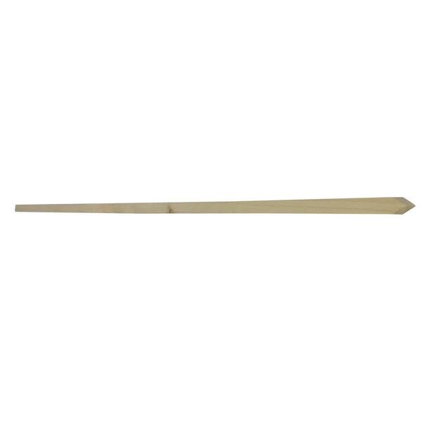 Woodstock Gardens 6 ft. Wooden Garden Stake GS72 - The Home Depot