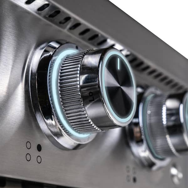 Magic Chef Pro-Style 30 in. 4-Element Slide-In Electric Range with ...