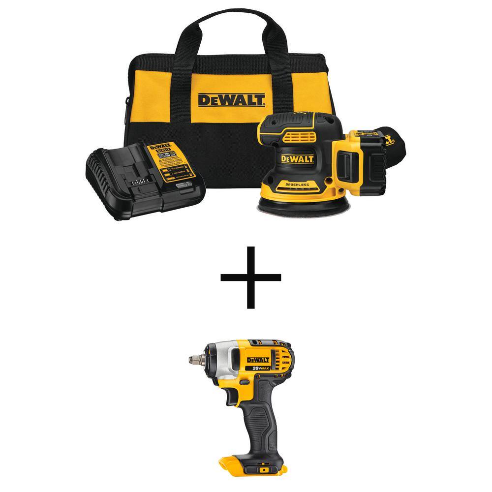 Reviews for DEWALT 20V MAX Lithium-Ion Cordless Brushless 5 in. Random ...