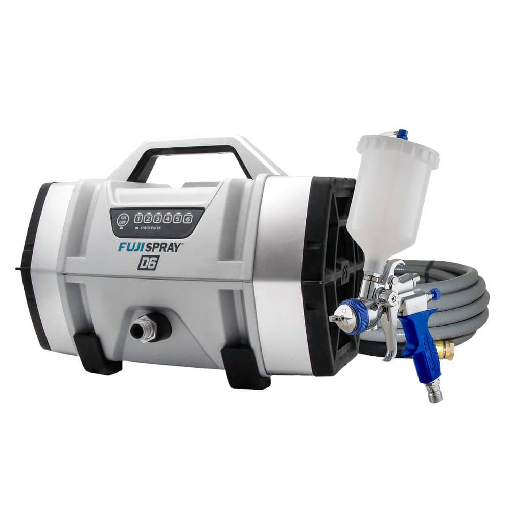 Fuji Spray 4106-T75G D6-Diamond 6-T-75G HVLP Paint Sprayer System ...