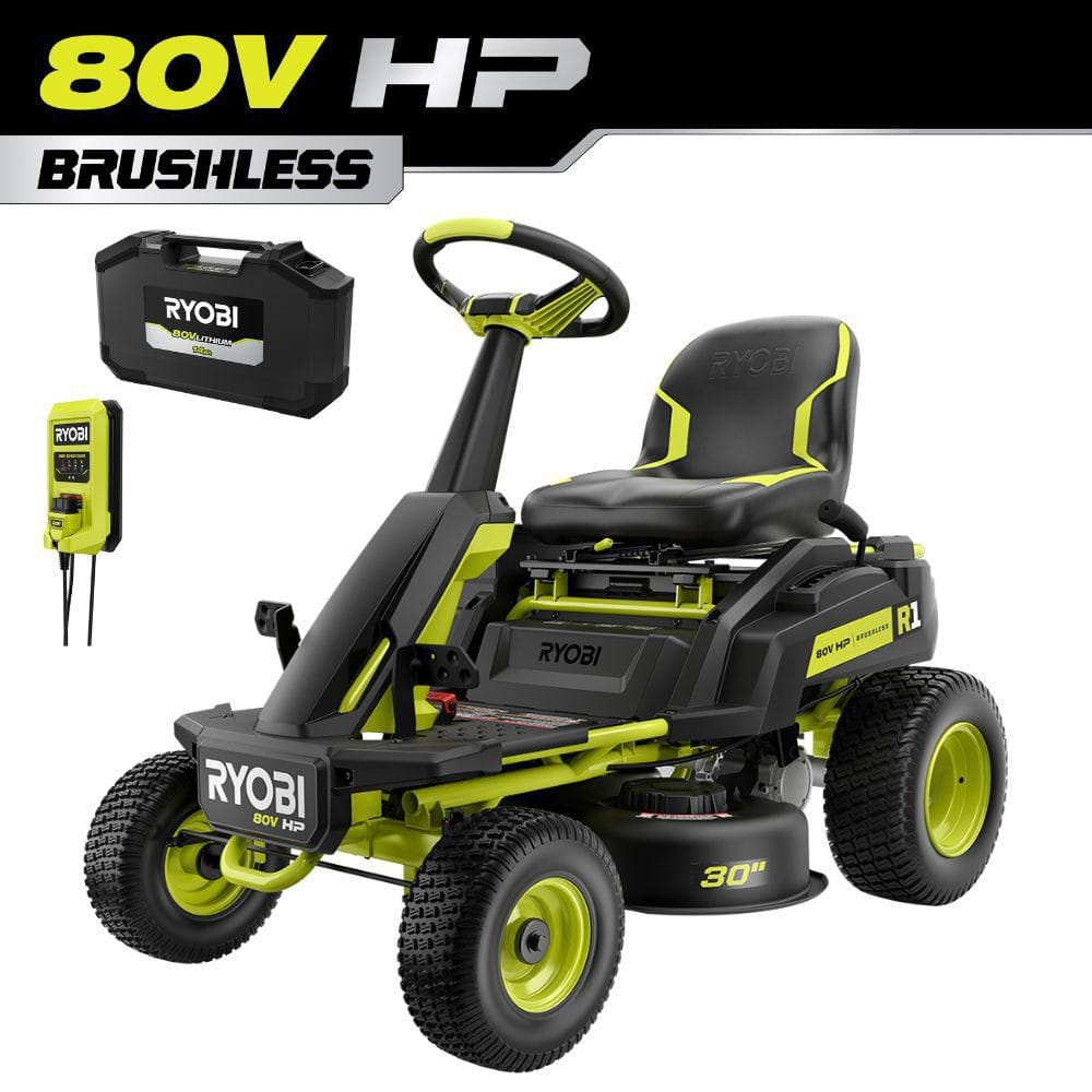 RYOBI R1 80V HP Brushless Lithium Battery Cordless Electric 30 in ...