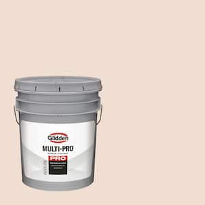 Glidden Ultra-Hide 5 gal. PPG1063-2 Spice Cookie Satin Interior Paint ...