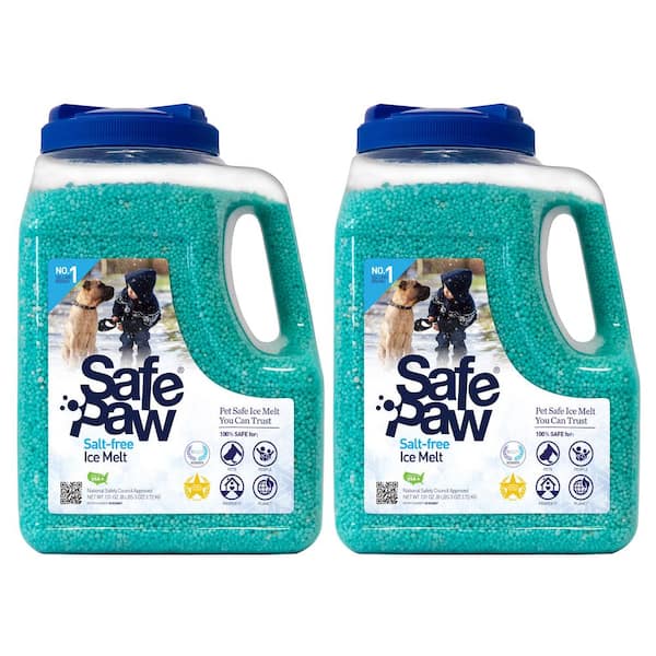 Safe Paw 8 Lb Non Toxic Salt Chloride Free Child Pet Safe Snow Ice Melt ...