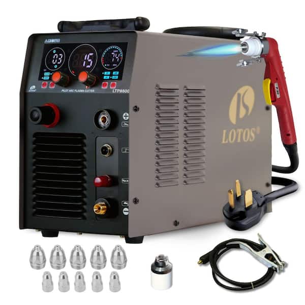 LOTOS LOTOS Apex LTP8500 85A Pilot Arc Plasma Cutter Drag-Cut Enabled ...