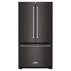KitchenAid 36 in. 20 cu. ft. Counter Depth French Door Refrigerator in ...