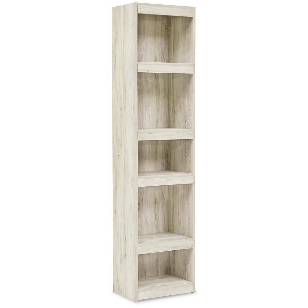 Signature DESIGN BY ASHLEY Bellaby 71.97 in. Tall Whitewash Engineered ...