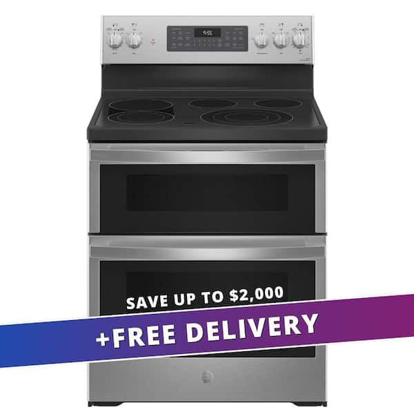 GE - Double Oven Electric Ranges - The Home Depot