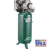 Grizzly PRO 60 Gal. 3 HP 125 PSI Stationary Corded Electric Air ...