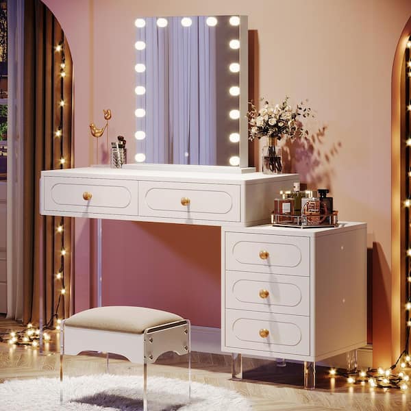 Acrylic makeup vanity store