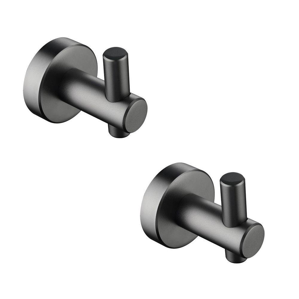 Reviews for Interbath 2-Piece Wall Mounted Round Bathroom Robe Hook and ...