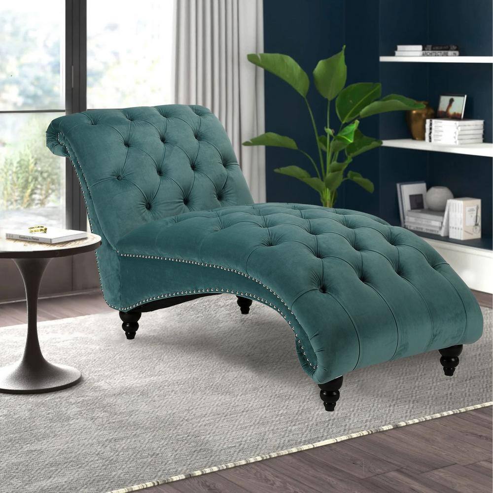 Seafuloy Green Chaise Longue W68039271-1 - The Home Depot