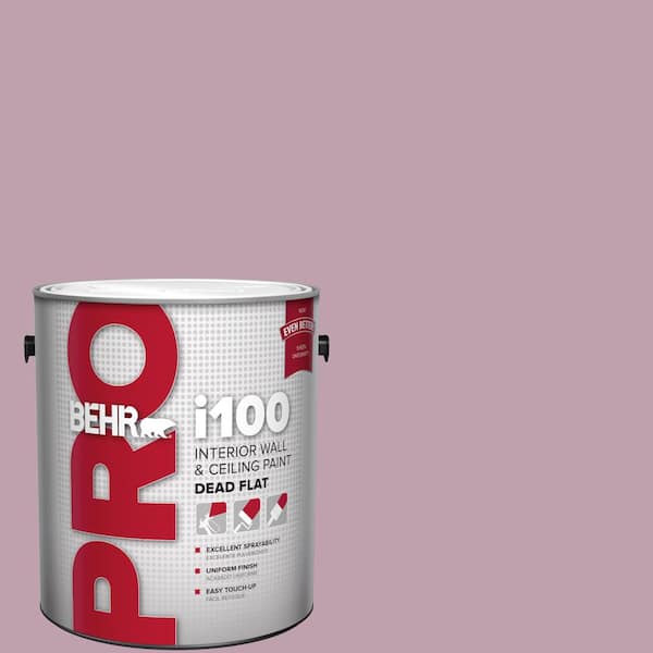 BEHR PRO 1 gal. #S120-4 Decanting Dead Flat Interior Paint PR10501 ...