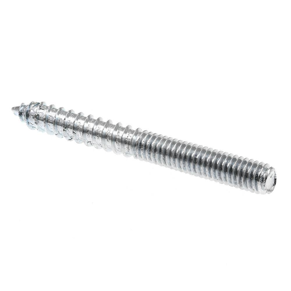 Prime-Line 5/16 in.-18 x 3 in. Plain Steel Hanger Bolts (10-Pack ...