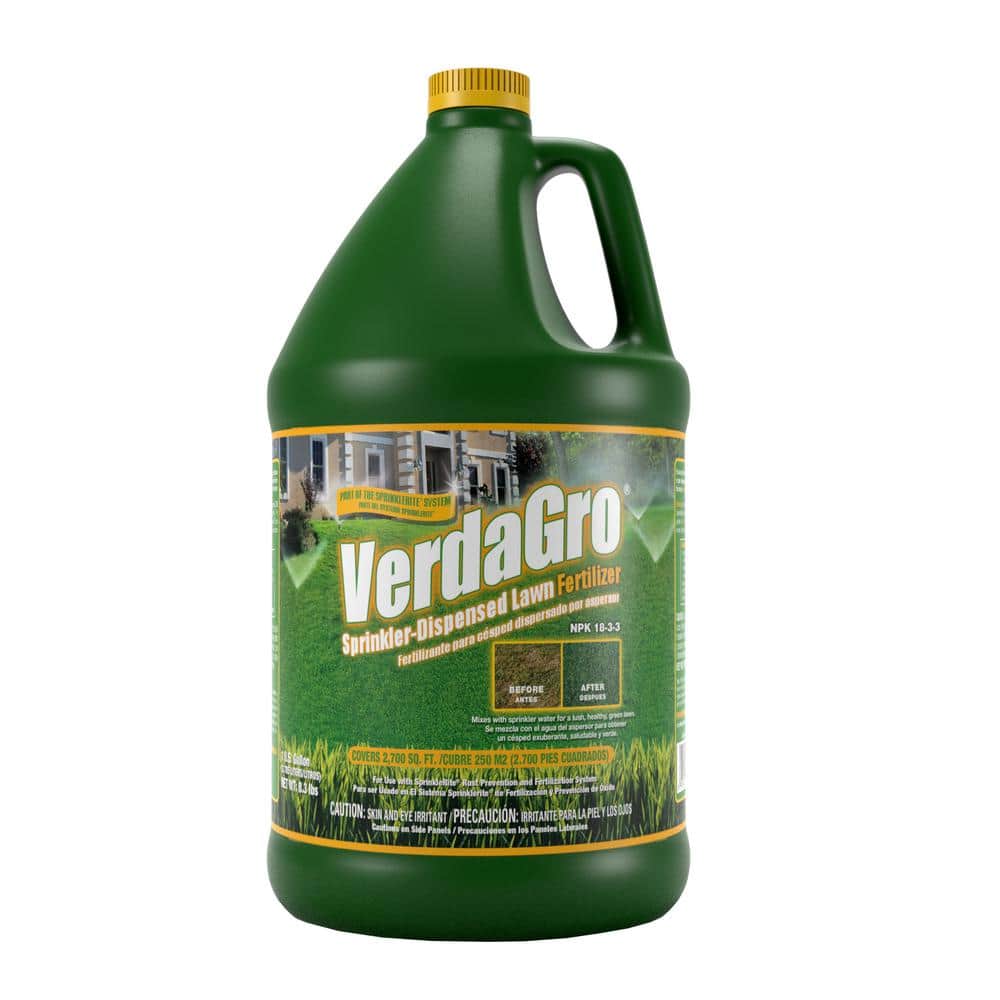 SprinkleRite 1 Gal. Sprinkler-Dispensed Lawn Fertilizer, For Use with ...