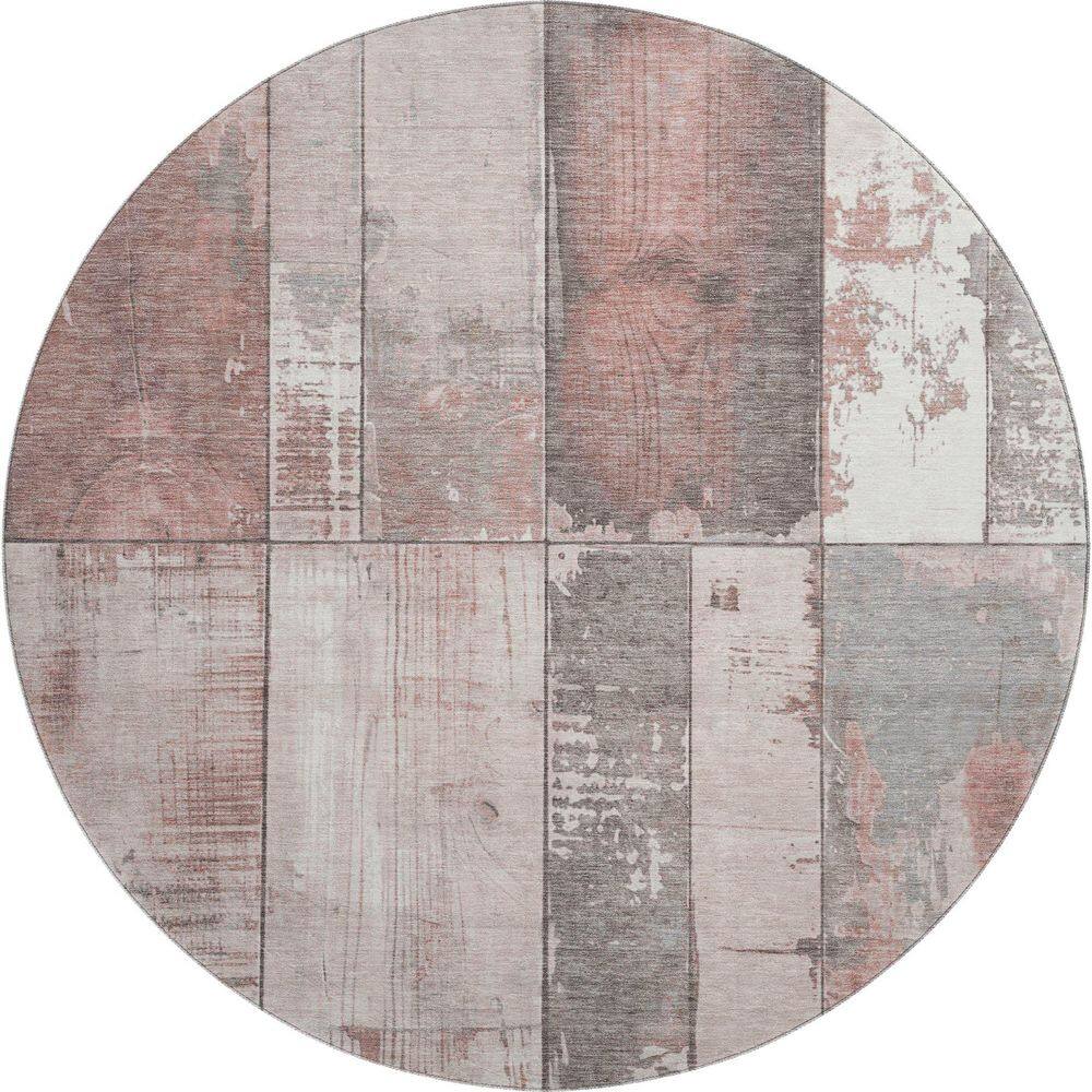 Addison Rugs Mayfield Premium Machine Washable Abstract AMF1877 Copper ...