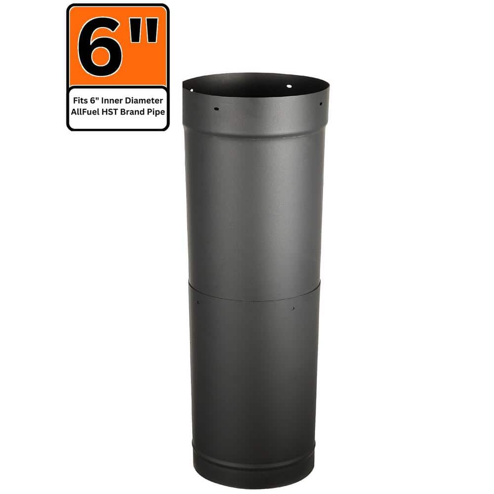 Allfuel Hst Allfuel 6 In X 18 In Single Wall Telescoping Stove