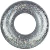 Poolmaster 36 in. Silver Glitter Inflatable Tube Pool Float 87133 - The ...