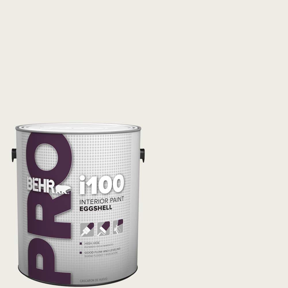 BEHR PRO 1 gal. Designer Collection #DC-013 Harmonious White Eggshell ...