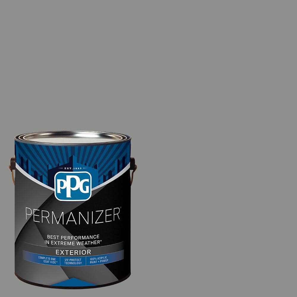 PERMANIZER 1 gal. PPG1009-5 Phoenix Fossil Semi-Gloss Exterior Paint ...