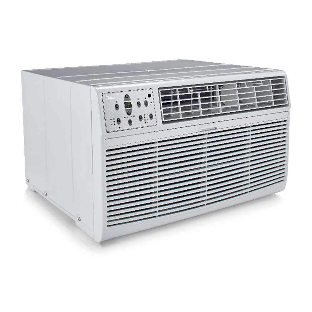 Midea 12,000 BTU 230/208-Volt Through-the-Wall Air Conditioner Cools ...