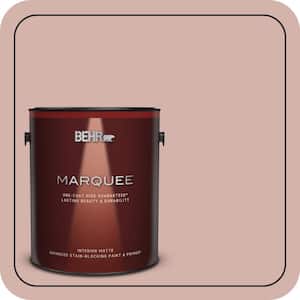 BEHR PREMIUM PLUS 8 oz. #S170-3 Castilian Pink Flat Interior/Exterior ...