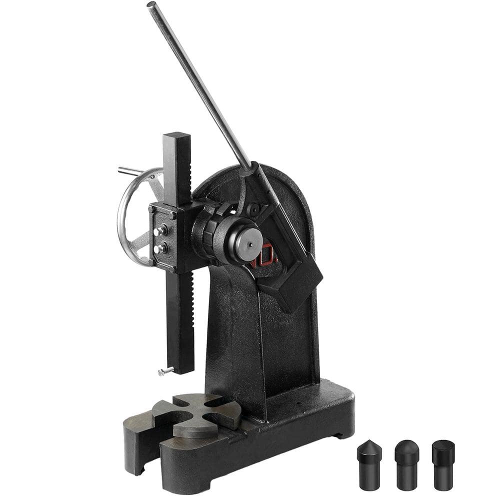 SKYSHALO Arbor Press, 3 T Ratchet Type Arbor Press, Ratchet Leverage ...