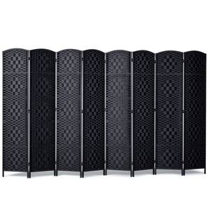 SVOPES 8 Panel Room Divider, Hand-Woven Folding Privacy Screen ...