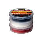 Commercial Electric 1/2 in. x 20 ft. Electric Tape, Multi-Color (6-Pack ...