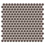 Daltile Miramo Sand 13 in. x 13 in. Glazed Ceramic Fan Mosaic Tile (10. ...