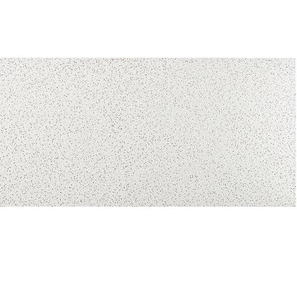 USG Ceilings 2 ft. x 4 ft. Radar White Square Edge Lay-In Ceiling Tile ...