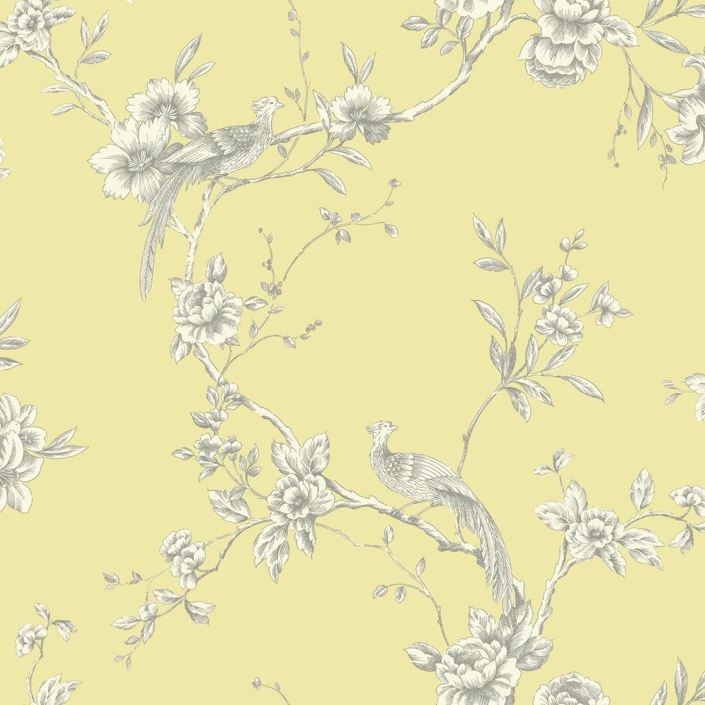 Arthouse Chinoise Yellow Paper Strippable Roll (Covers 57 sq. ft ...