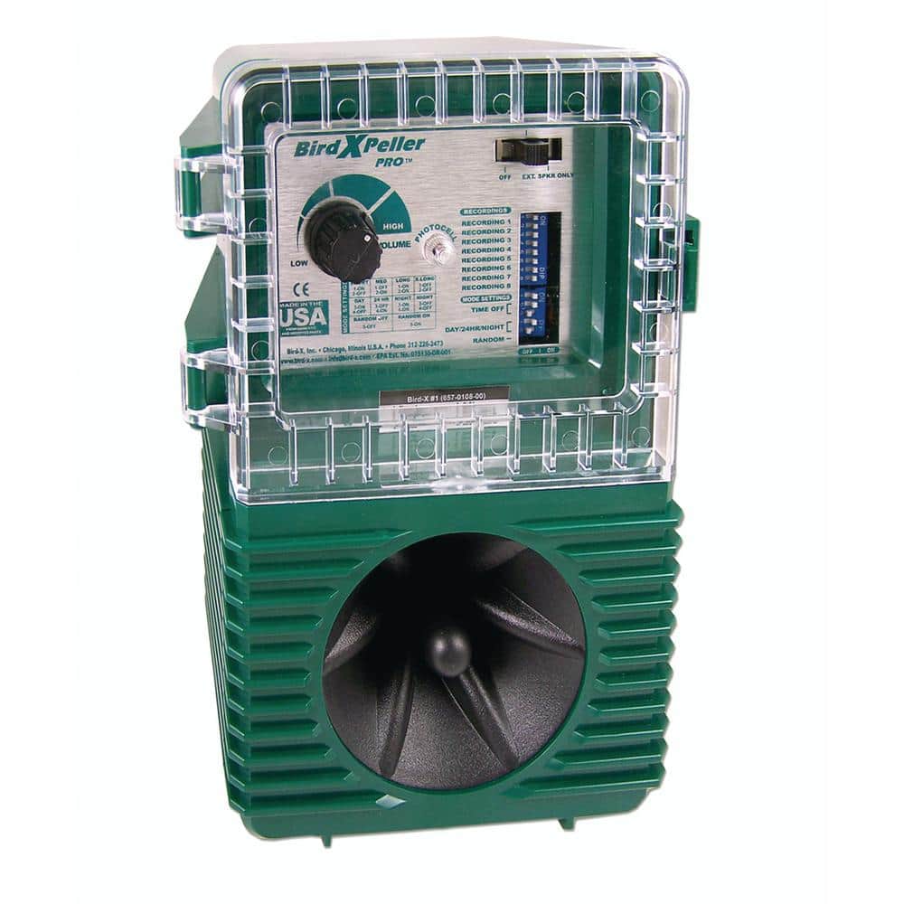 Bird-X Bird X Peller Pro Electronic Bird Repeller Bird Control Model 2 ...