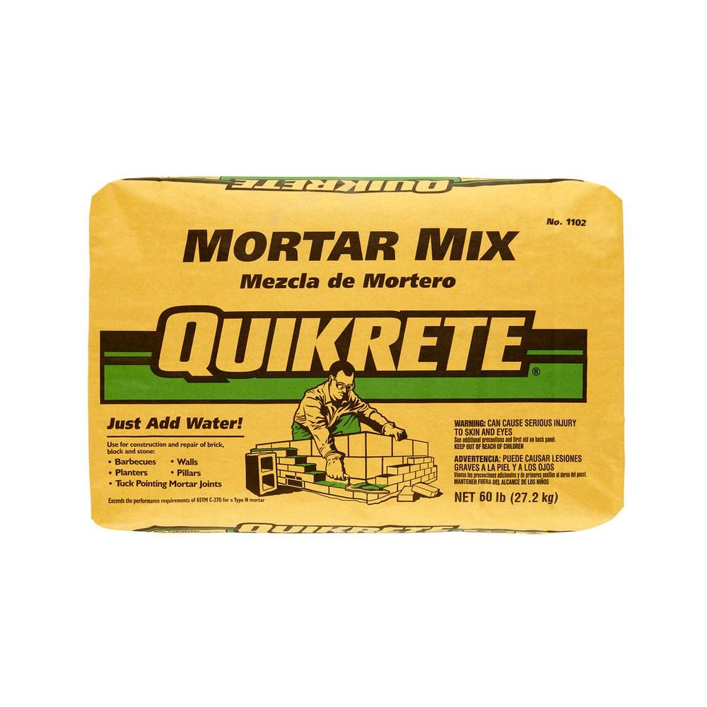 Quikrete Pallet of Type N Mortar Mix - 64 Bags / 1 Pallet - The Home Depot