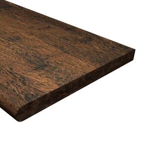 CALI BAMBOO Antique Java 9/16 in. T x 5.31 in. W x 72.83 in. L Solid ...